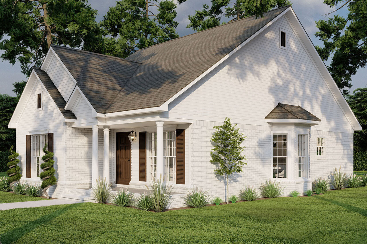 Mill House II #52143 | The House Plan Company