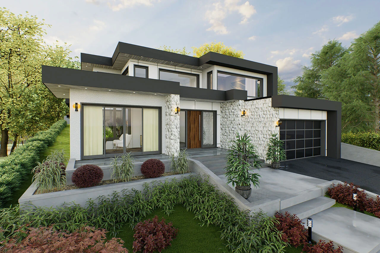 Nouveau Nest #89821 | The House Plan Company