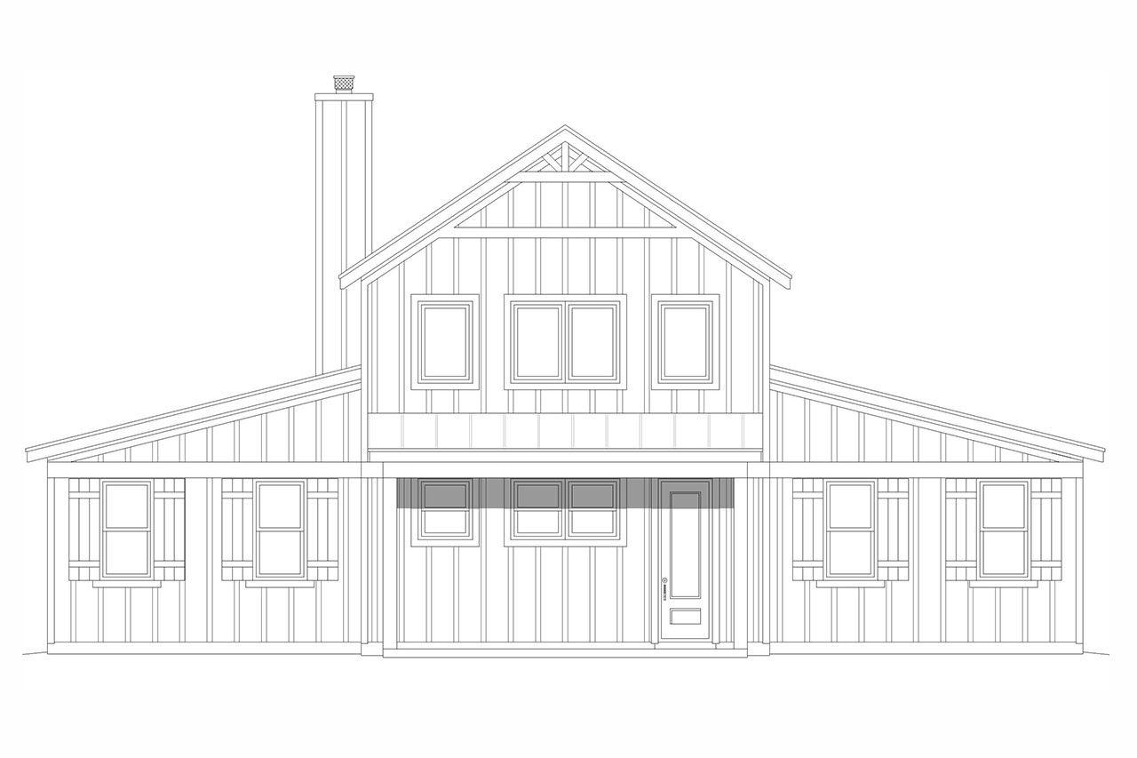 Lakefront Barndominium #64084 | The House Plan Company