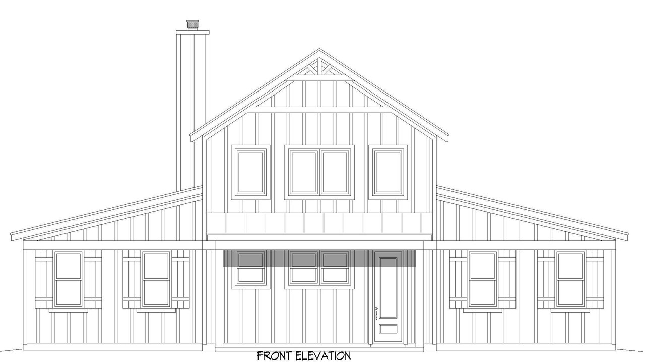 Lakefront Barndominium 2 #52086 | The House Plan Company