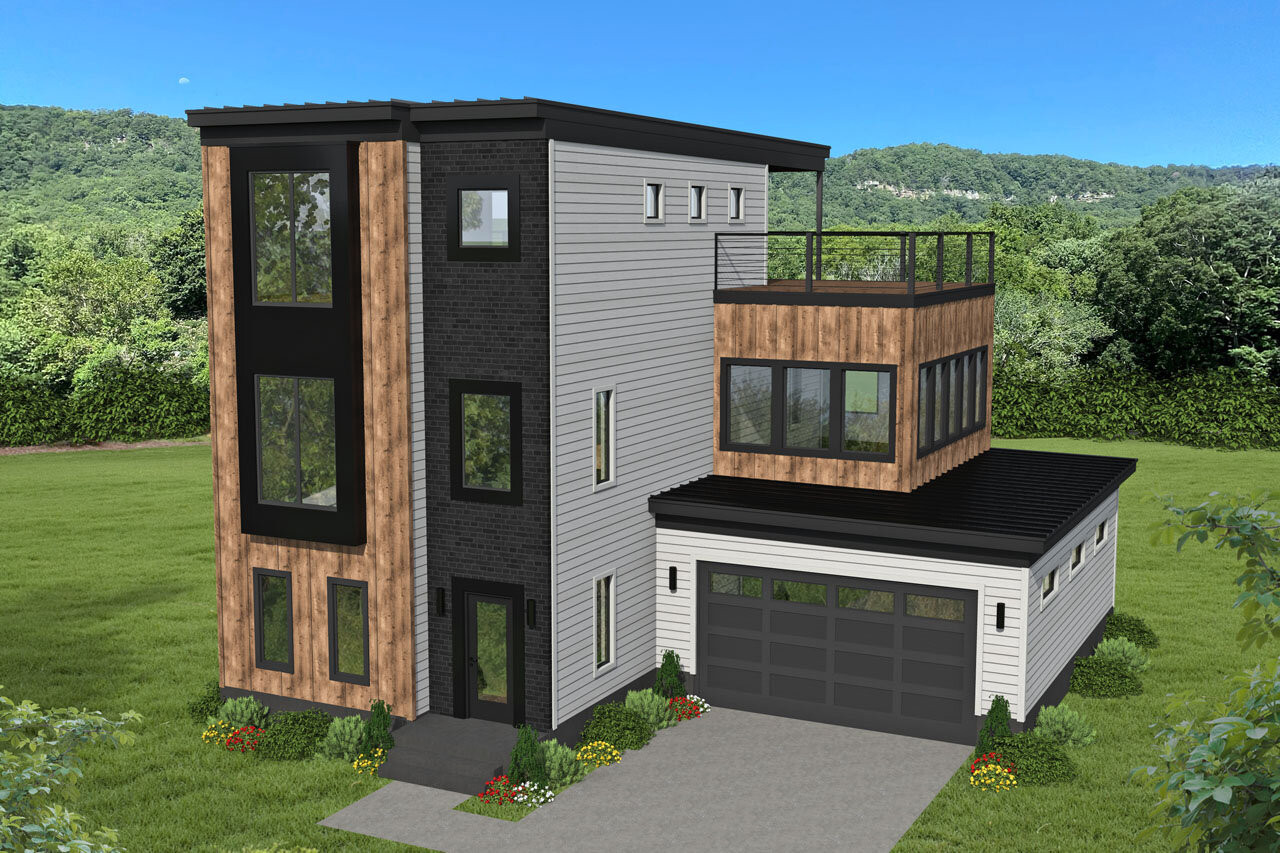 The Solo #83091 | The House Plan Company