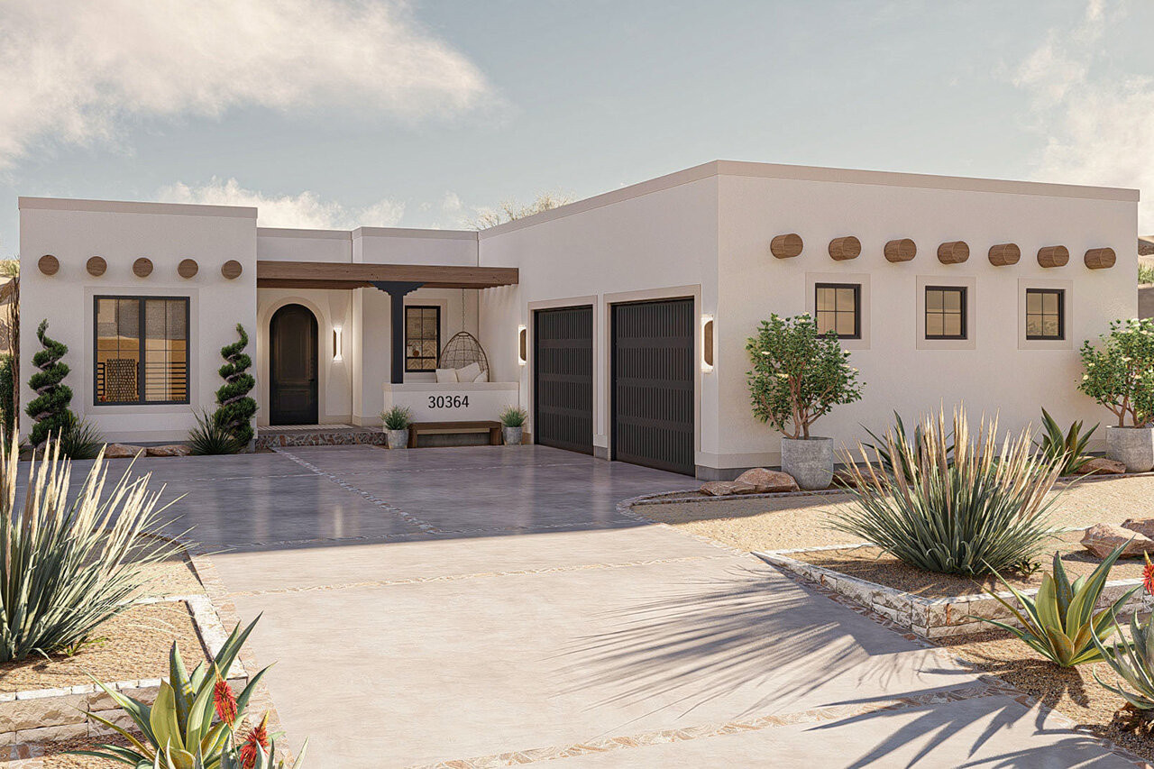 Santa Fe Style Parapet Roof Construction Details For Home Photos