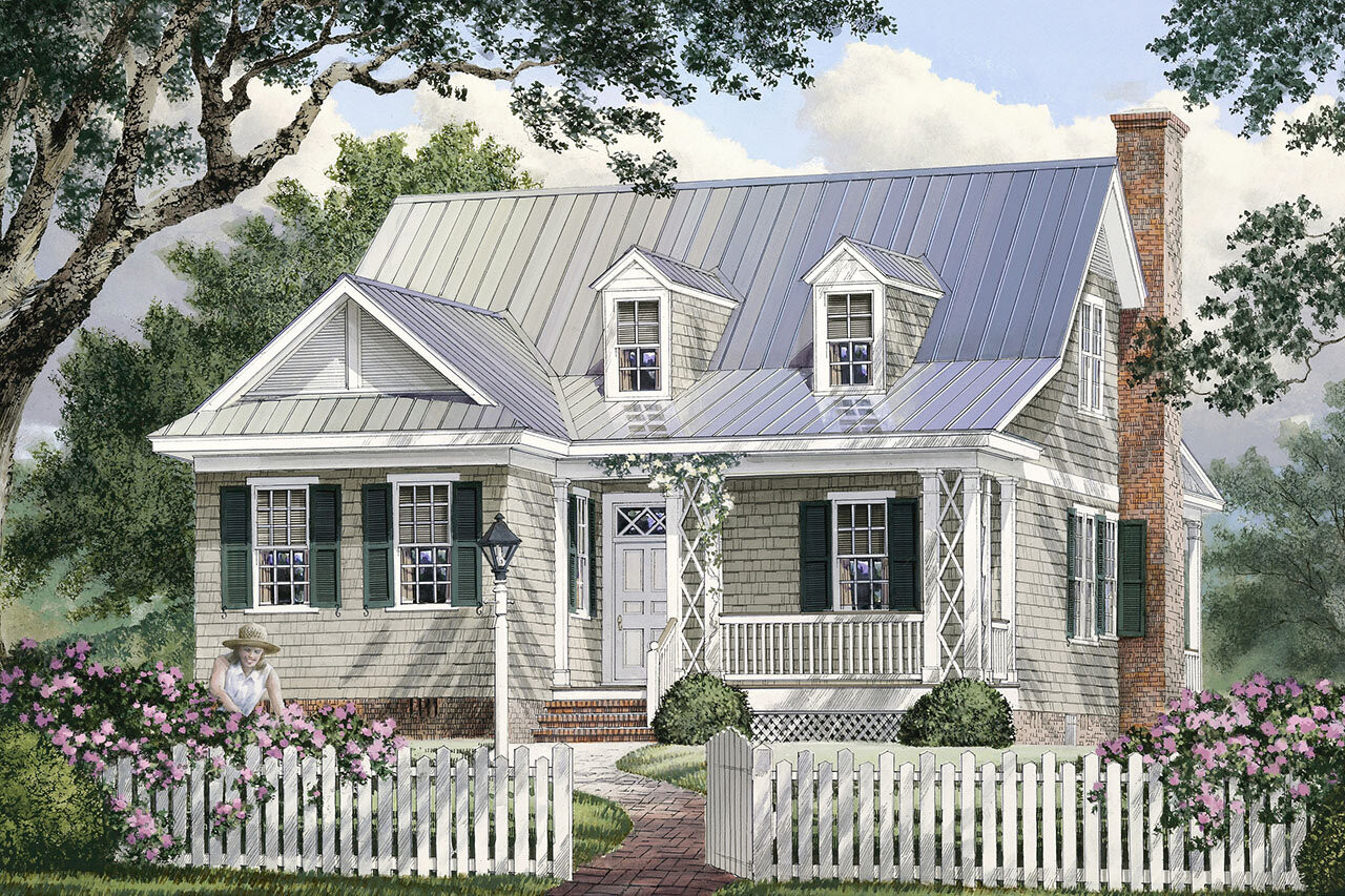 Rose Cottage #44930 | The House Plan Company