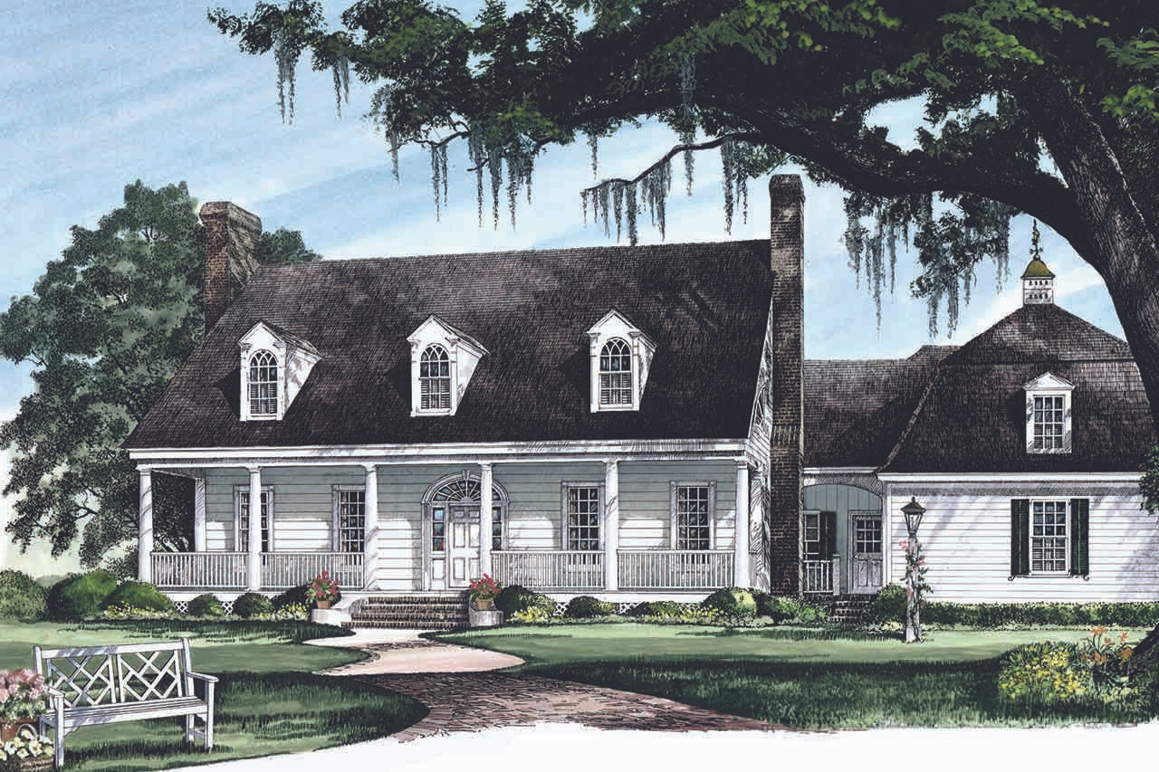 La Petite Natchez #69324 | The House Plan Company
