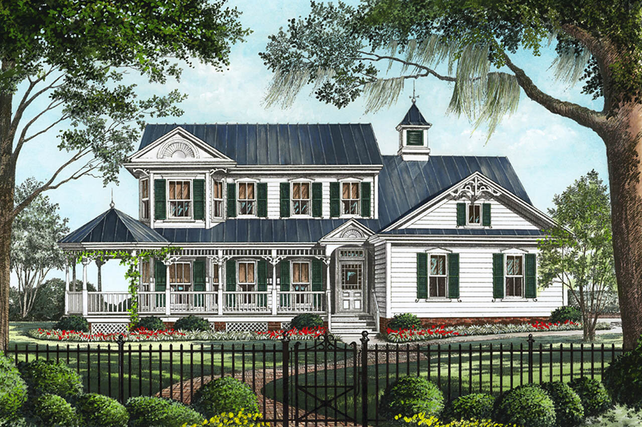 Folk Victorian Victorian Farmhouse Victorian Homes Cottage House Plans