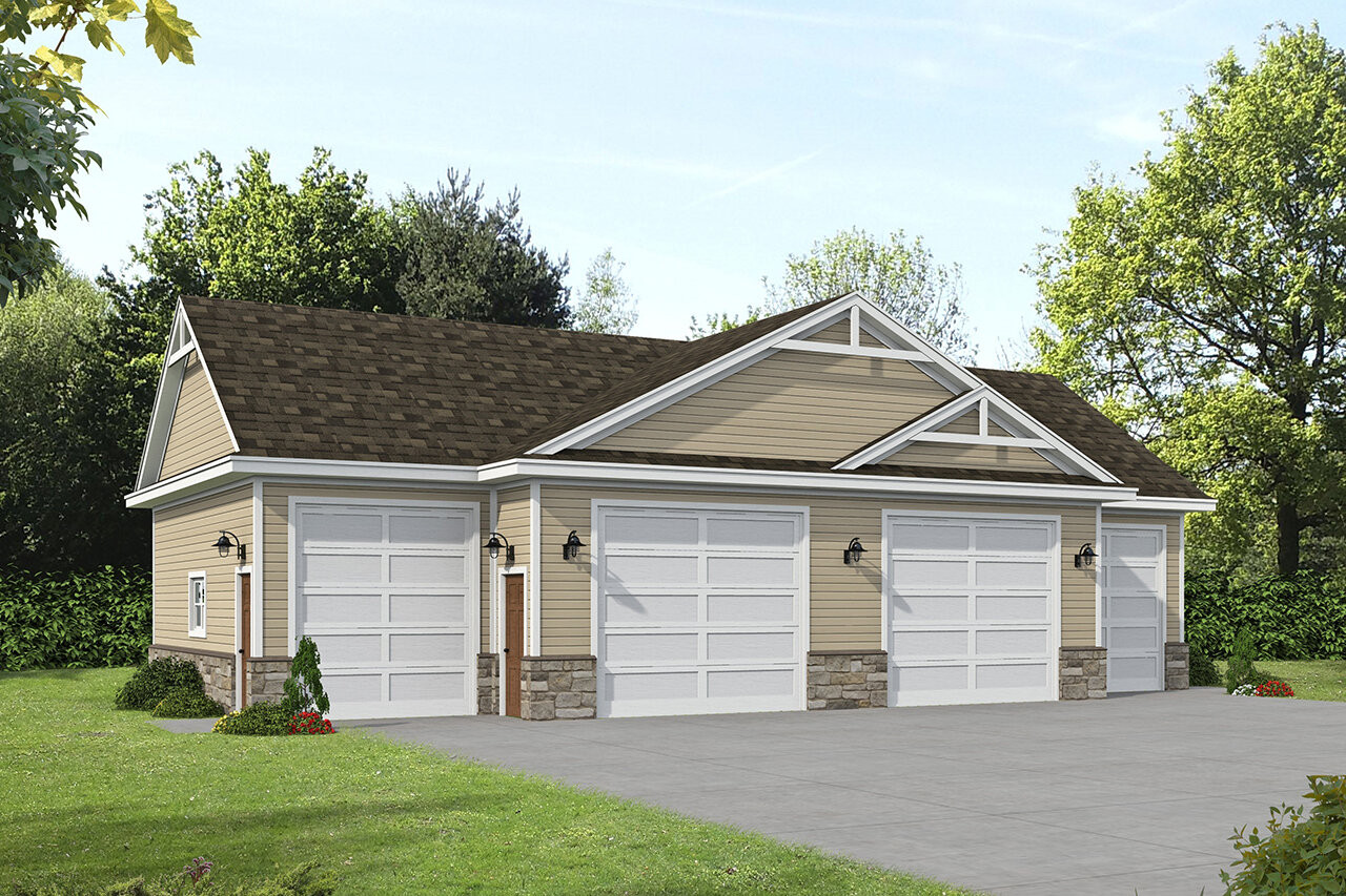 Maple Court Garage #63990 | The House Plan Company