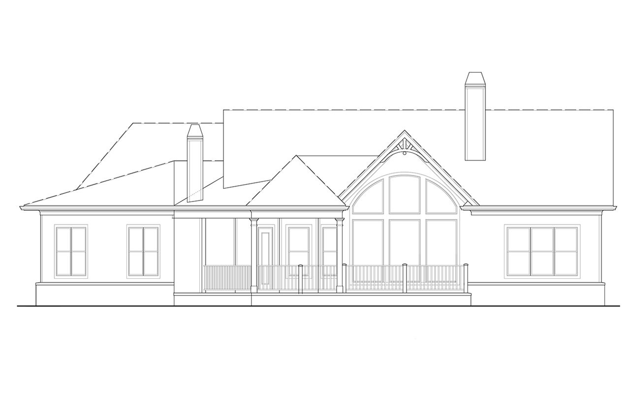 Mill Spring Cottage B #51789 | The House Plan Company