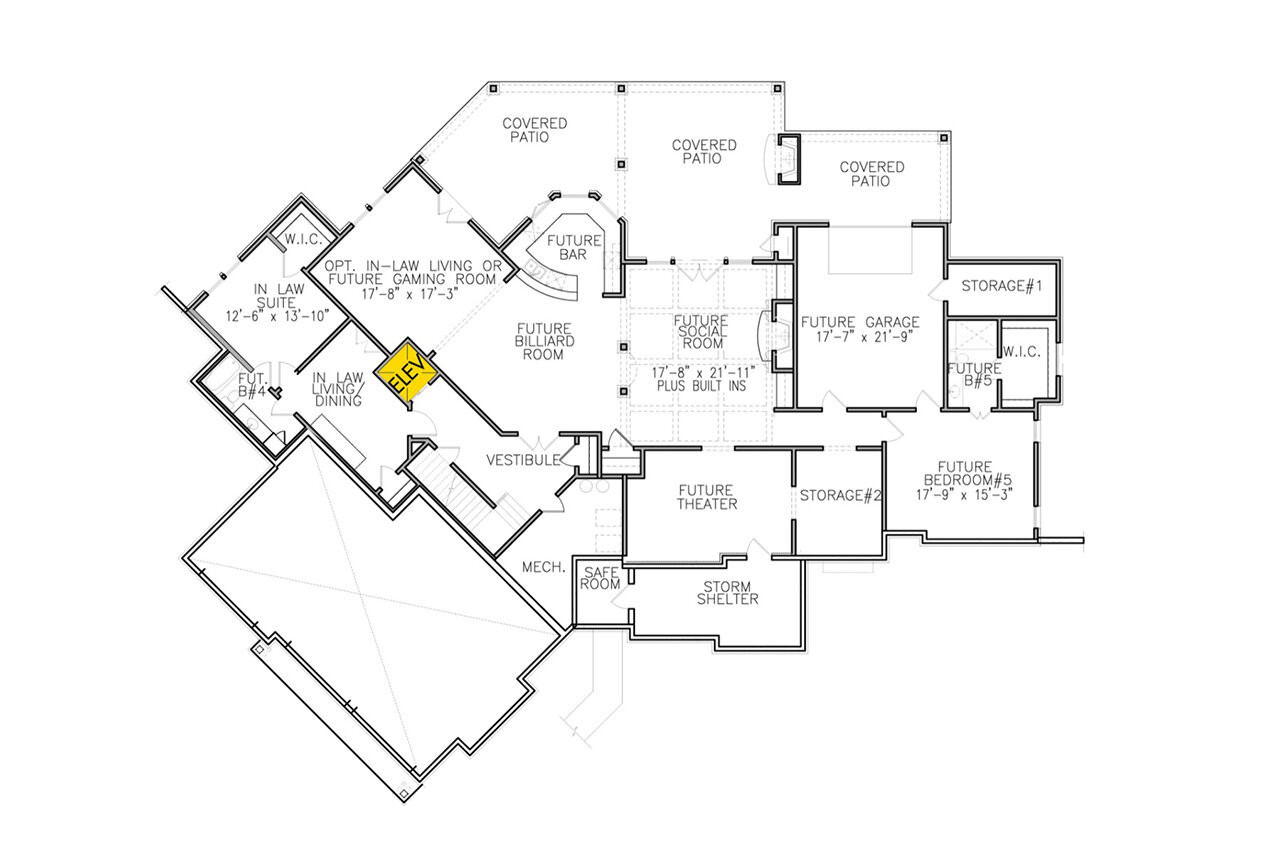 Tiger Creek Cottage C #90314 | The House Plan Company