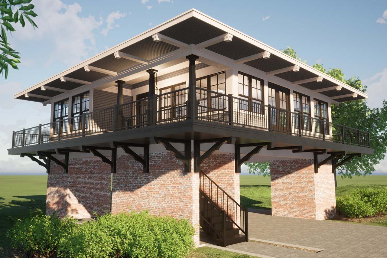 Baton Rouge #41870 | The House Plan Company