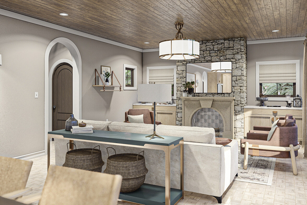 Cactus Valley #34550 | The House Plan Company