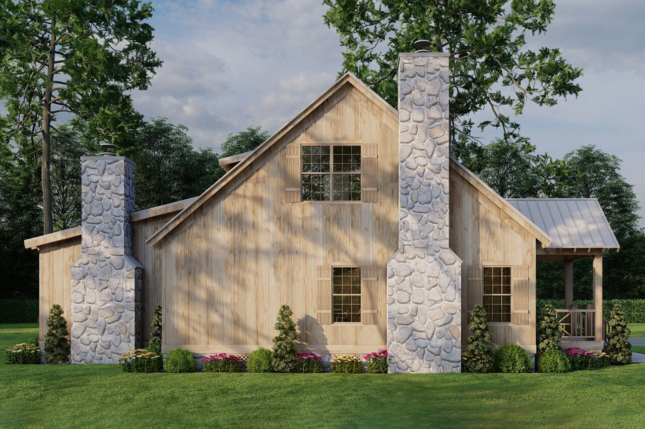 Aspen Falls Retreat #33077 | The House Plan Company