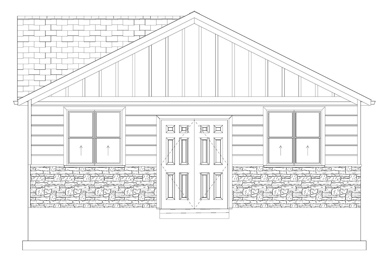 Case Garage #60771 | The House Plan Company