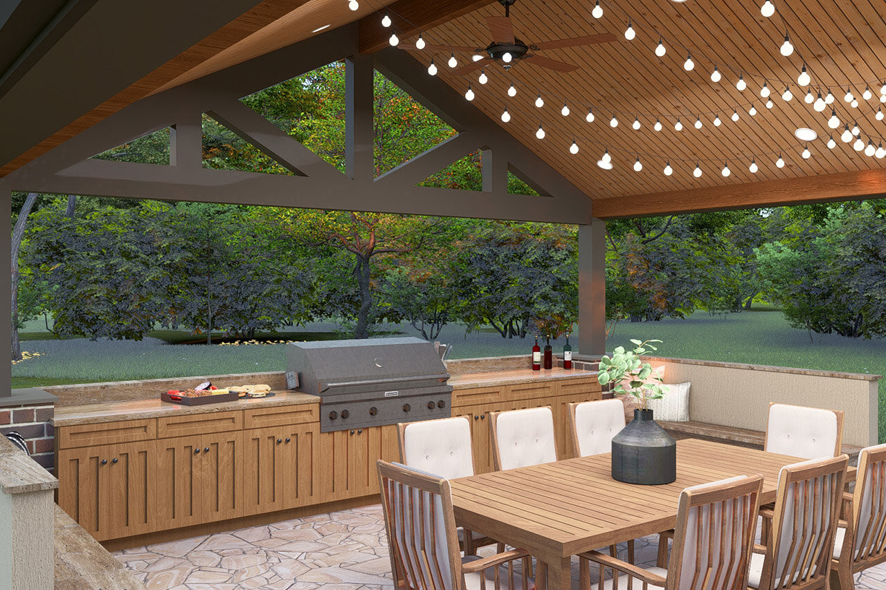 Haslam Pavilion #99109 | The House Plan Company