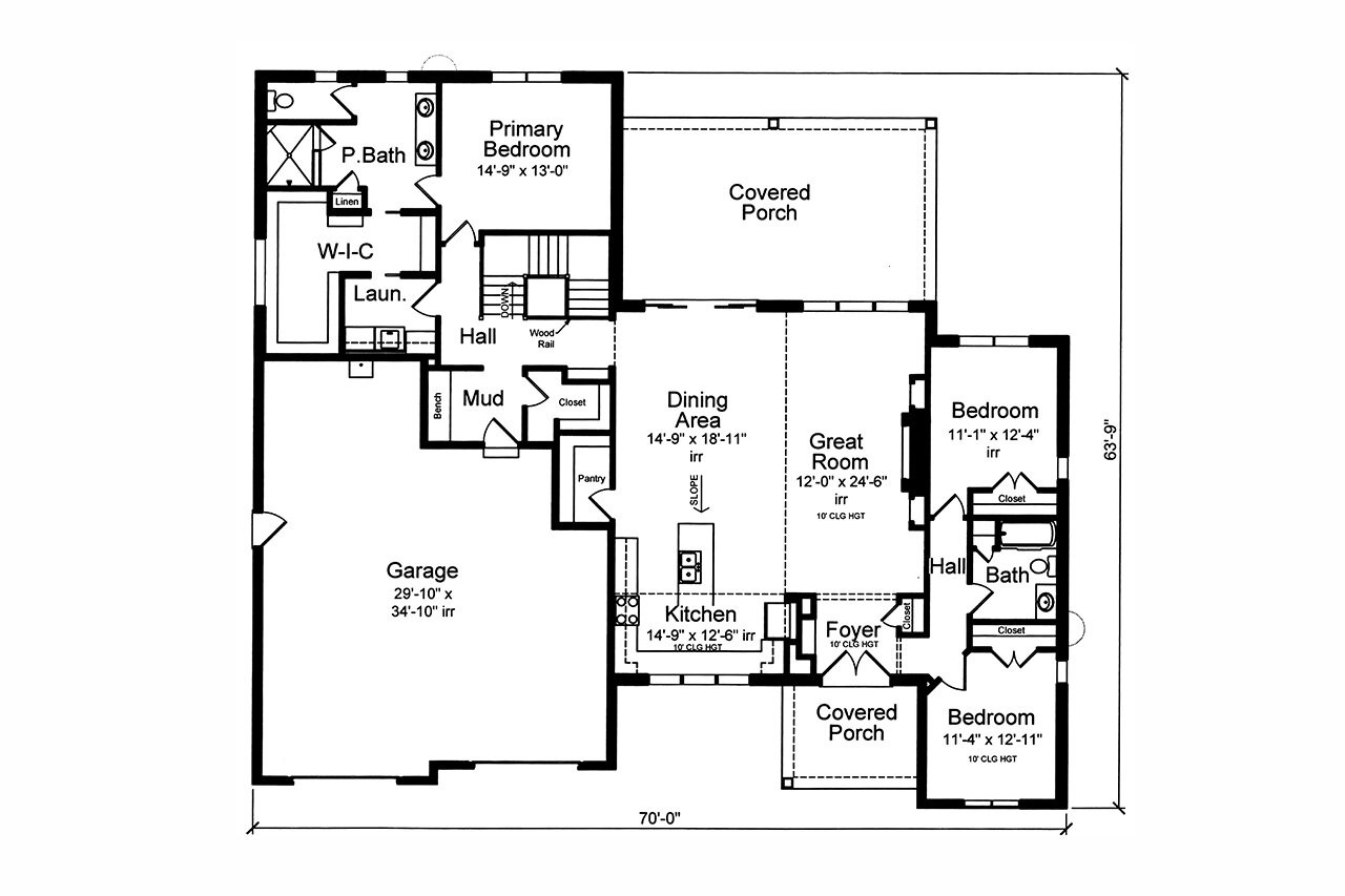 Bluestem #13744 | The House Plan Company