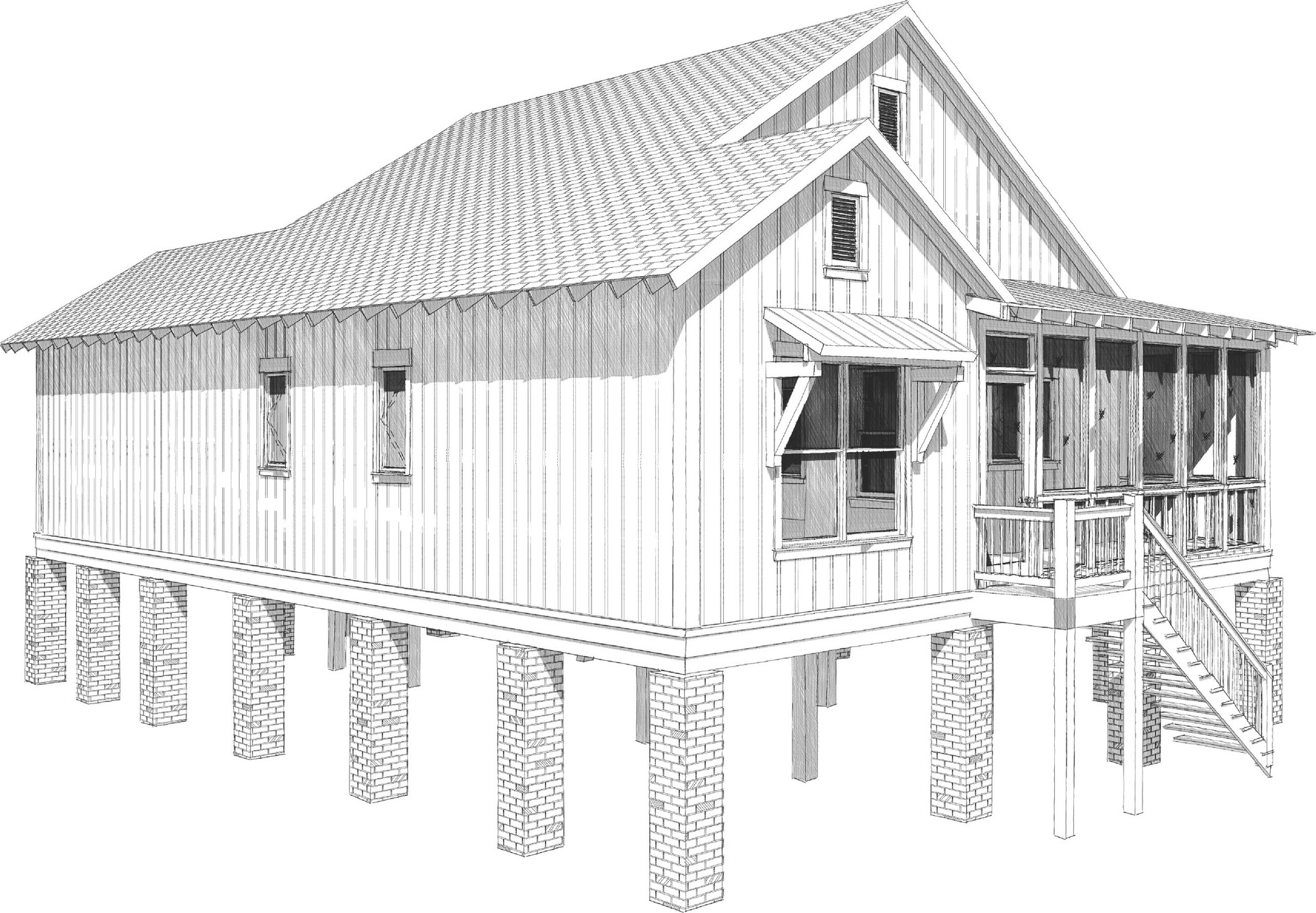Stockman #80383 | The House Plan Company