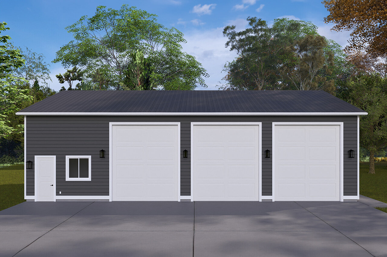 Comer Garage #13949 | The House Plan Company