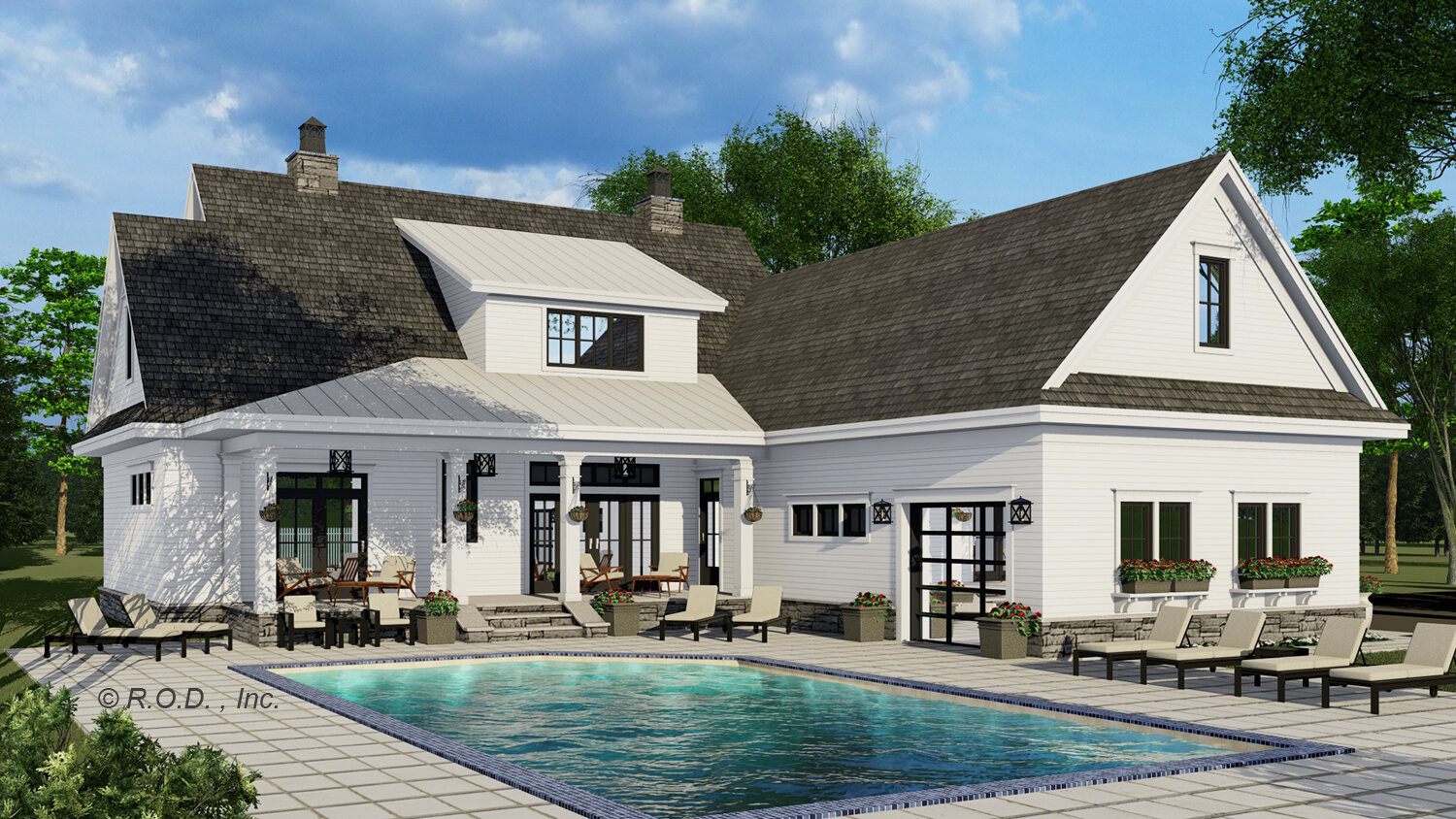Brookside Farm #89302 | The House Plan Company