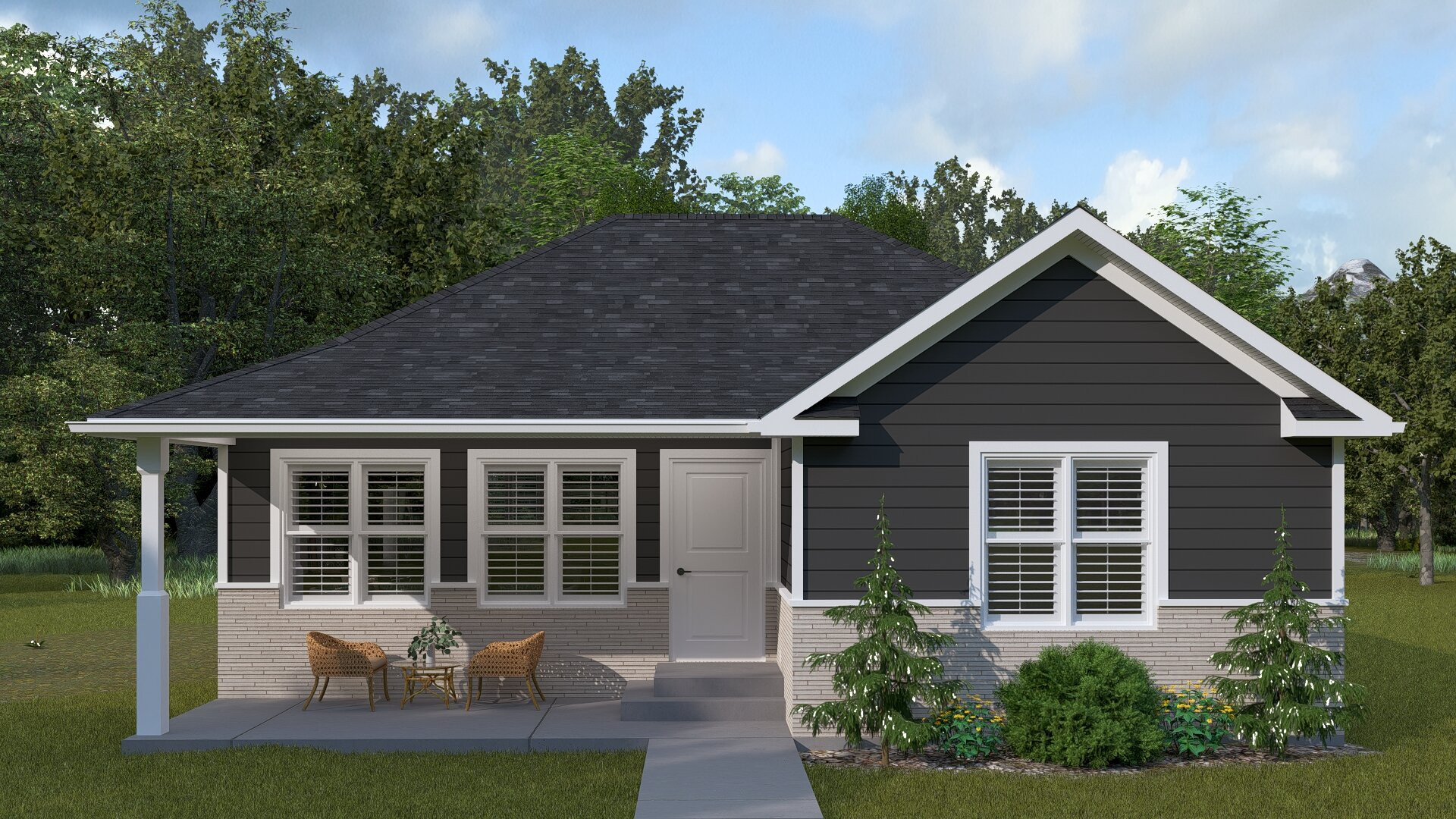 Thatcher ADU #34820 | The House Plan Company