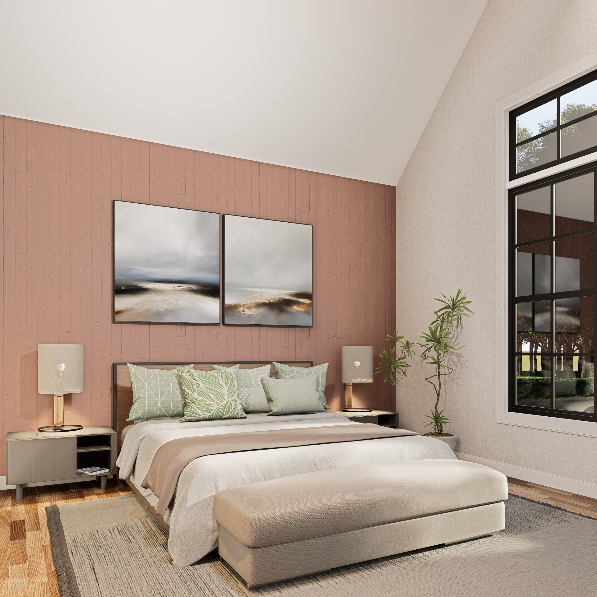 Debbie 4 House Plan - 5BR Modern Farmhouse | The House Plan Company