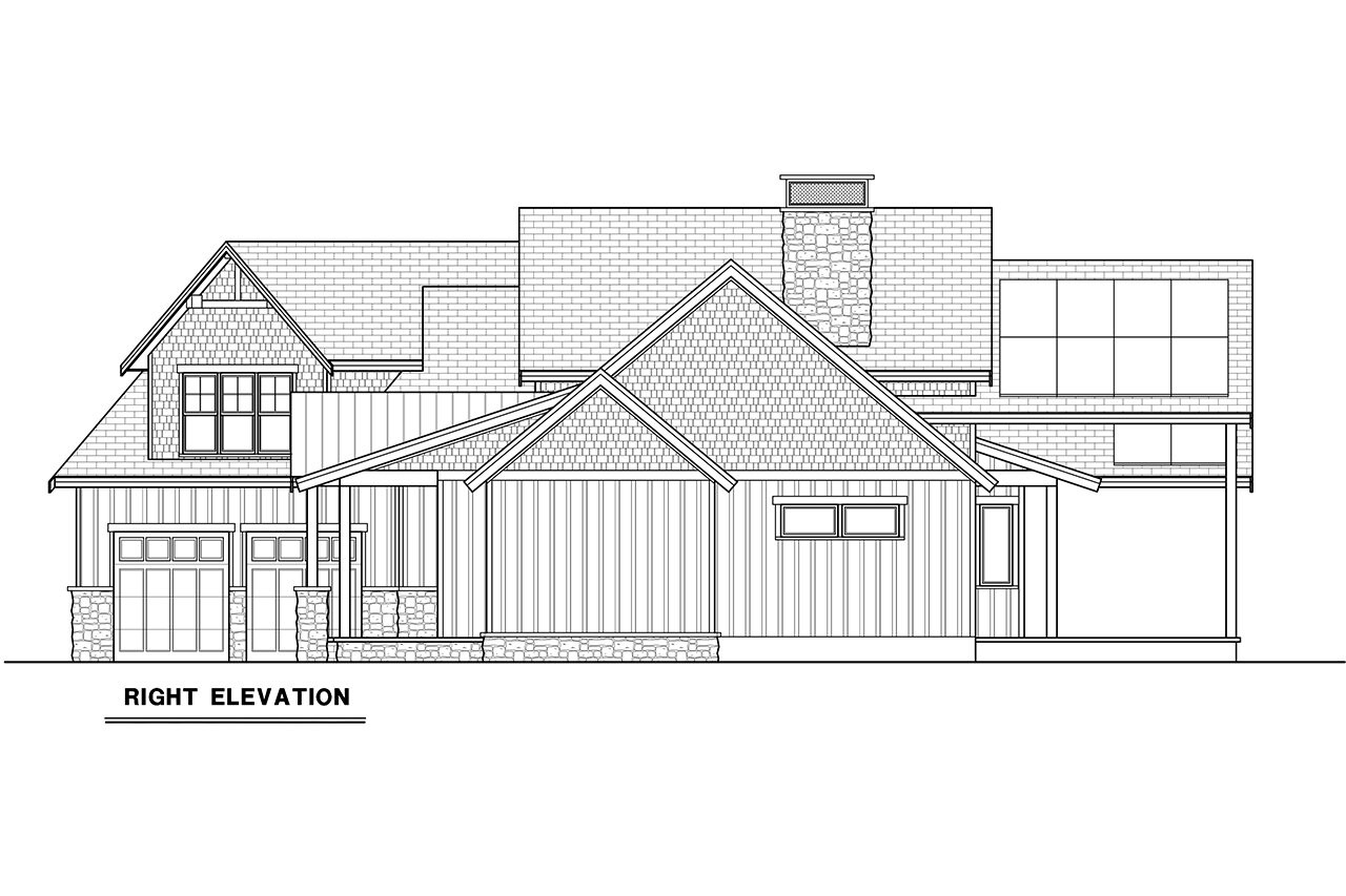Mountain Modern House Plan | 3-Bed Modern Mountain Home Design