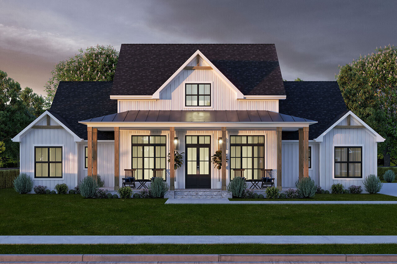 4 Bedroom House Plans - Four Bedroom House Plans - 4 Bedroom Home Plans