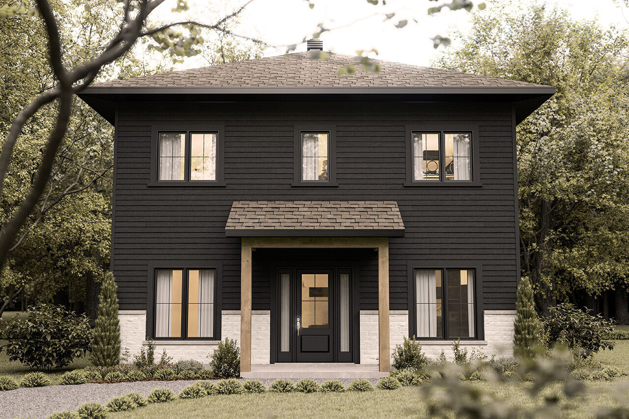 Saltbox House Plans & Floor Plans | The House Plan Company