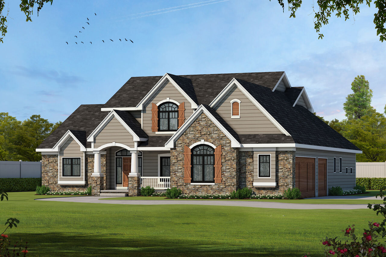 Kingsley #18474 | The House Plan Company
