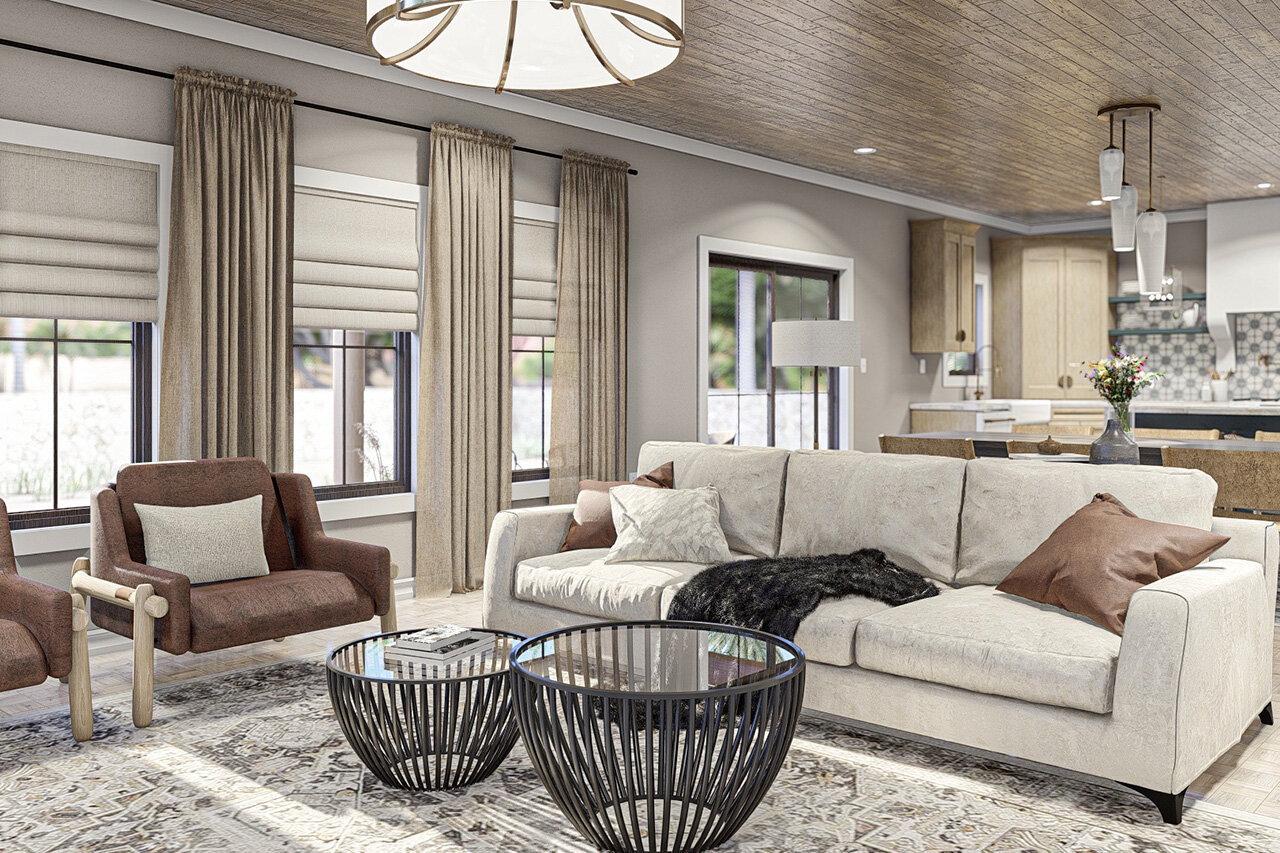 Cactus Valley #34550 | The House Plan Company