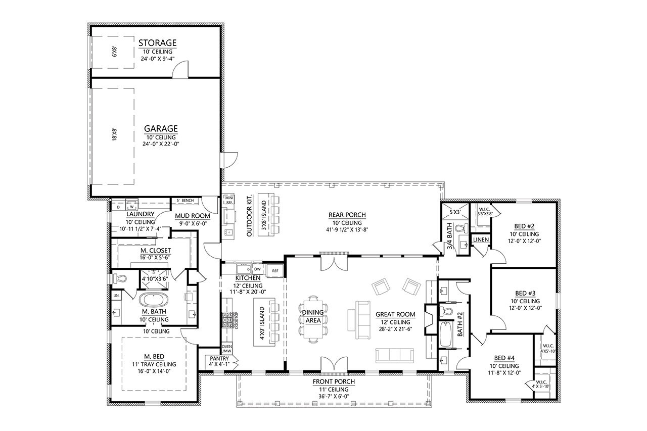 Santa Maria #52158 | The House Plan Company
