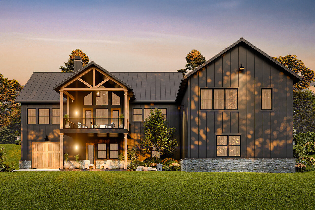 Sunset Ridge #90068 | The House Plan Company