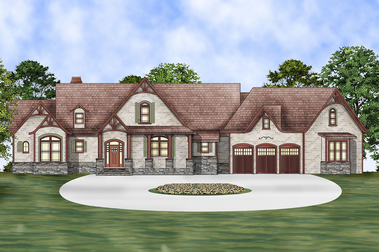 Tres Le Fleur #85056 | The House Plan Company