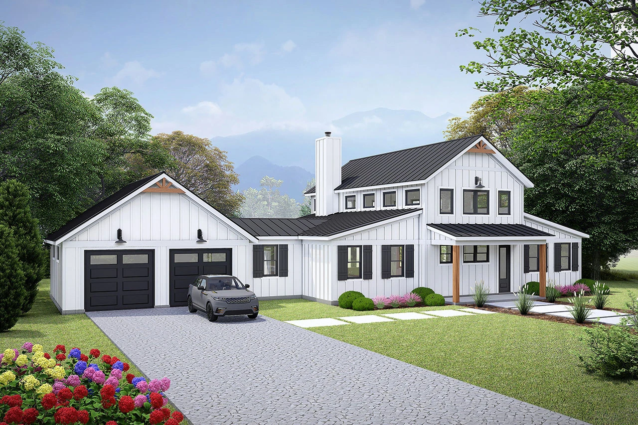 Countryside Barndominium #26684 | The House Plan Company