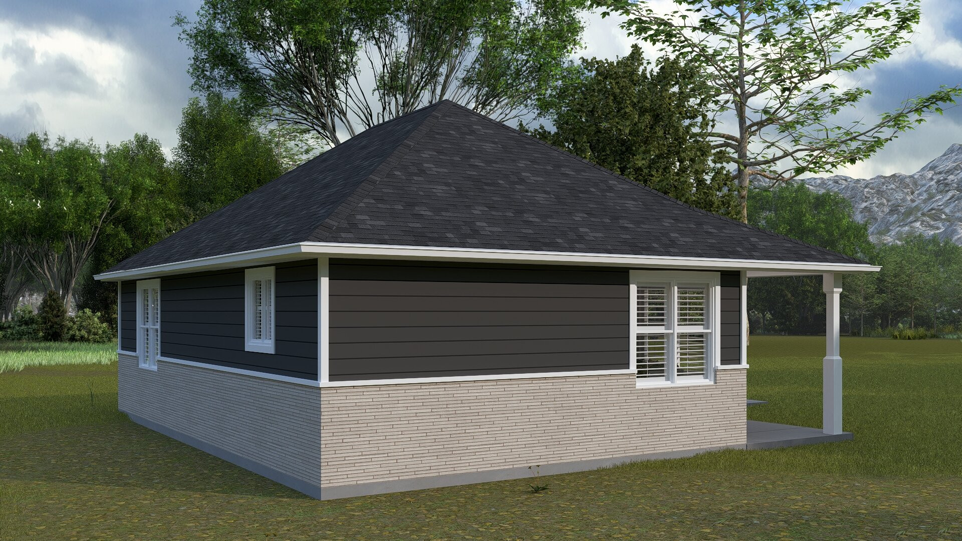 Thatcher ADU #34820 | The House Plan Company
