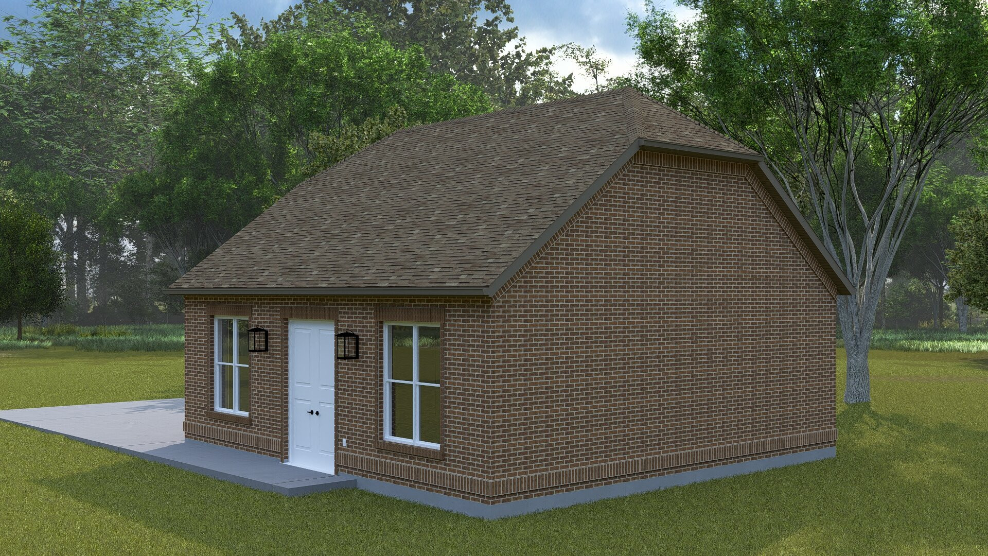 Simons Garage #63132 | The House Plan Company