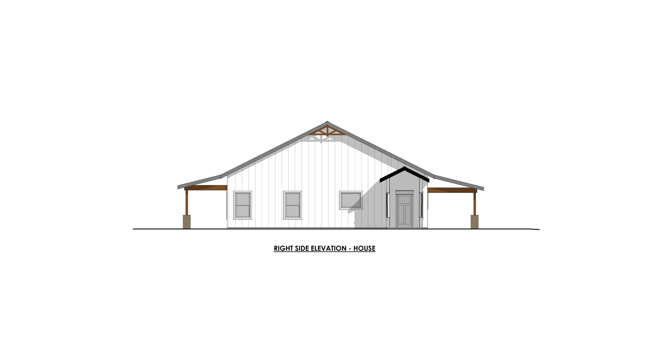 Maple 2 House Plan - Modern Barn Home | The House Plan Company