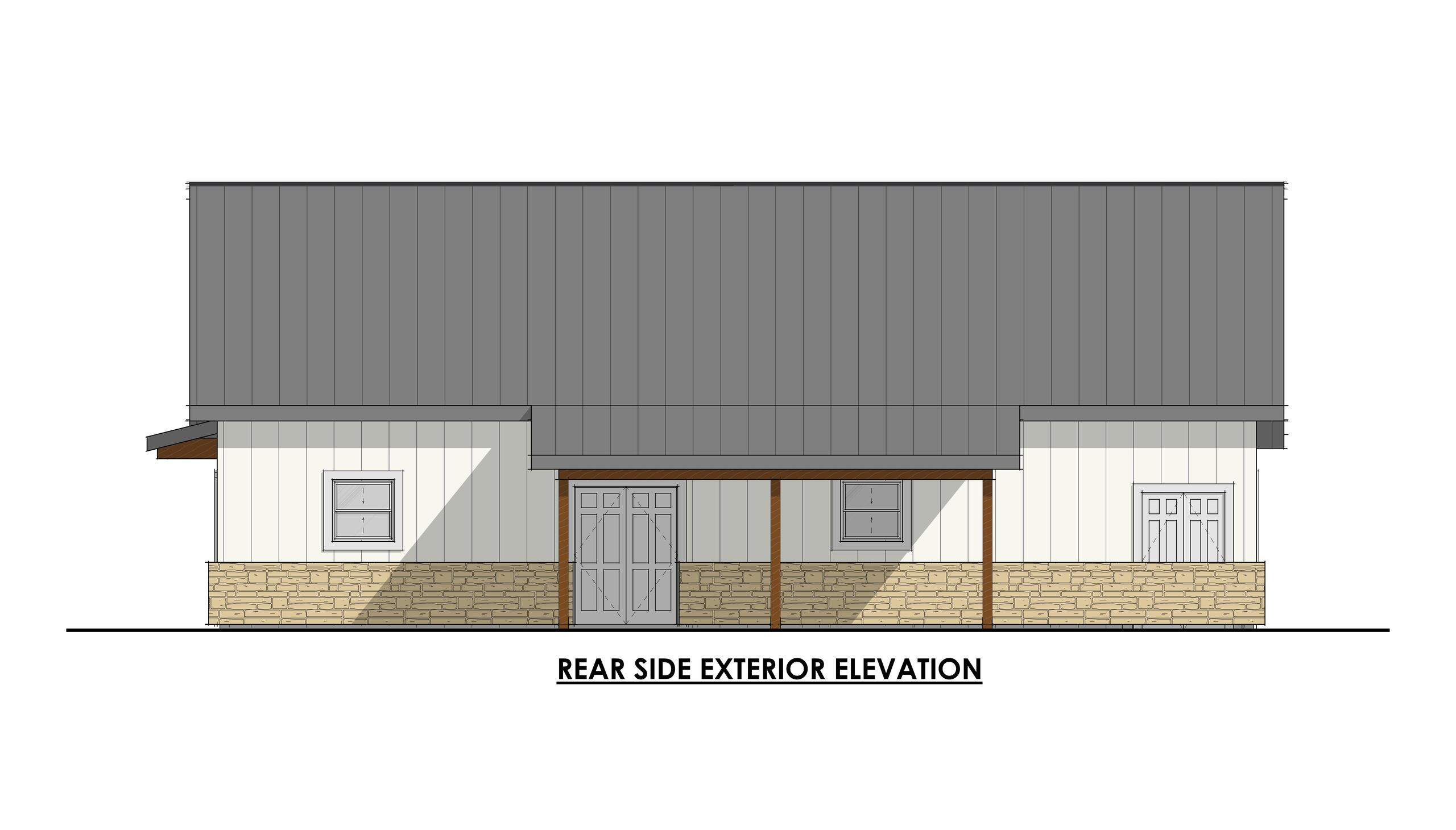 Persimmon House Plan - Modern Farmhouse | The House Plan Company