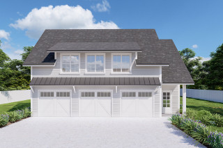 Freeman Garage 3 #79004 | The House Plan Company
