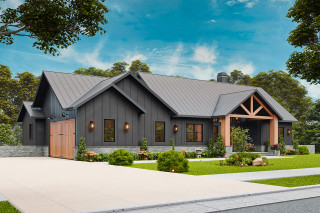 Sunset Ridge #90068 | The House Plan Company