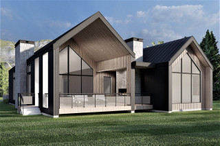 Mendoza House Plan with Casita | The House Plan Company