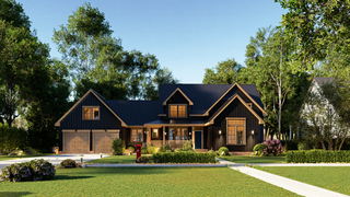 Debbie 4 House Plan - 5BR Modern Farmhouse | The House Plan Company