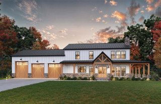 Cedar Bluff Barndominium - 4 Bed Modern Farmhouse Plan