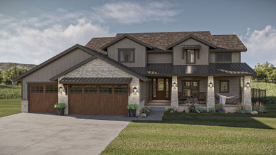 Texas Hillside #39945 | The House Plan Company