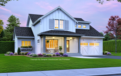 Hadley House Plan - Modern Farmhouse | The House Plan Company