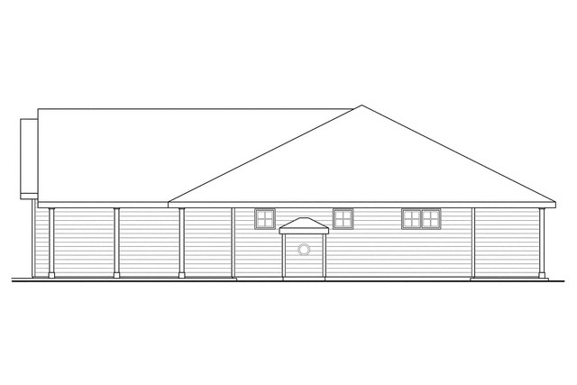 1369 Square Foot, 3 Bedroom, 2 Bathroom, 1 Story Small Ranch House Plan ...