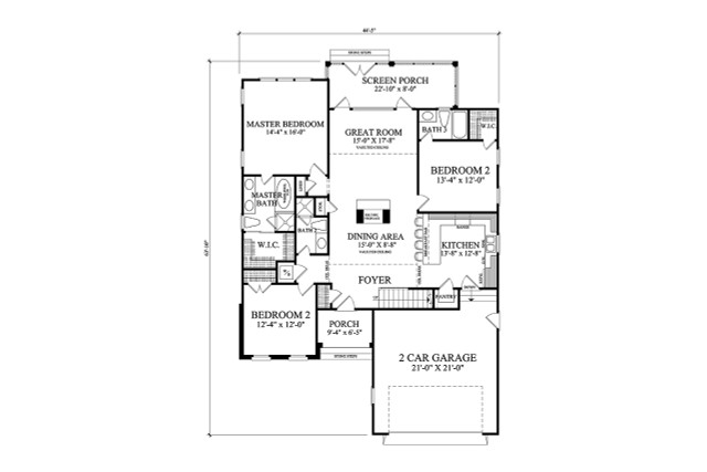 Bayberry #94879 | The House Plan Company