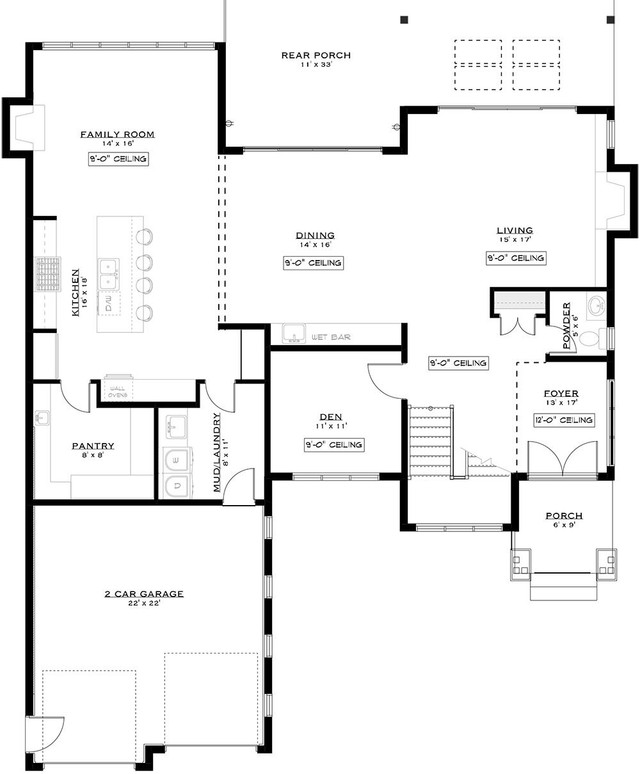 Oakstone #45313 | The House Plan Company