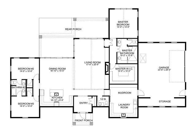 Walnut #66714 | The House Plan Company