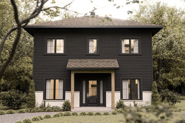 Saltbox House Plans & Floor Plans | The House Plan Company