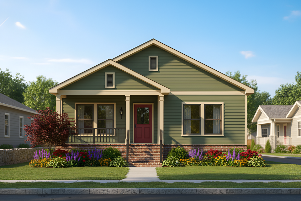 1500 Sq Ft Bungalow House Plan | 3 Bed, 2 Bath | The House Plan Company
