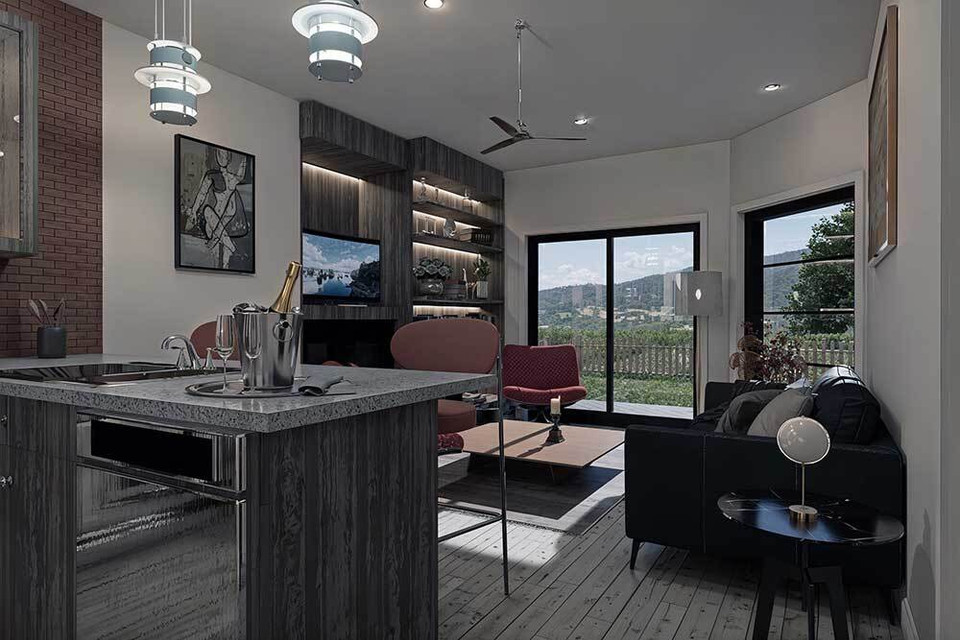 ModHaus III #74797 | The House Plan Company